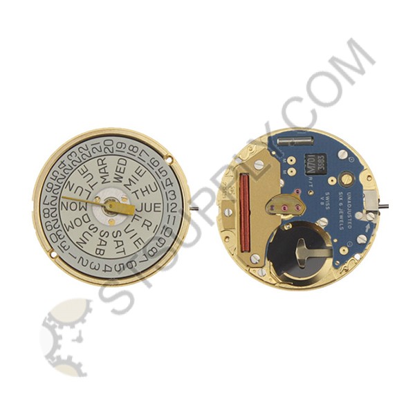 ETA Movement 255.421 Date at 3 (DISCONTINUED) ST Supply